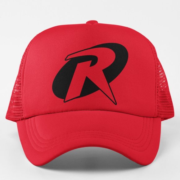 Hero Haven | Accessories | New Robin R Logo Foam Trucker Mesh Snapback ...